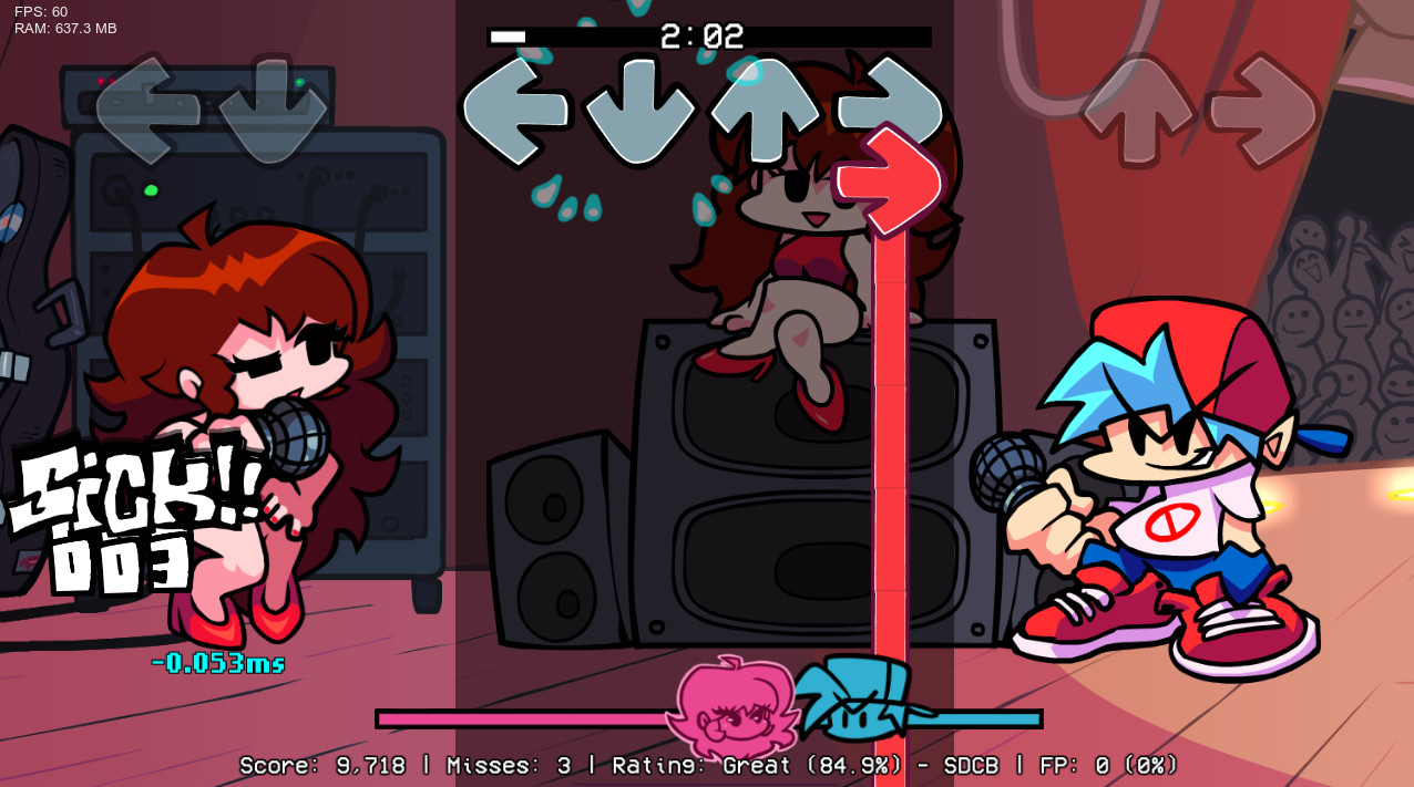 ChibiSprinklez GF V3 for Psych Online Mod for Friday Night Funkin' | FNF Mods