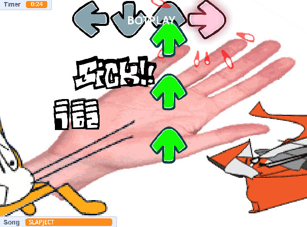 Scratch Cat Vs Pico: Slap Battle (One-Shot) Mod for Friday Night Funkin ...