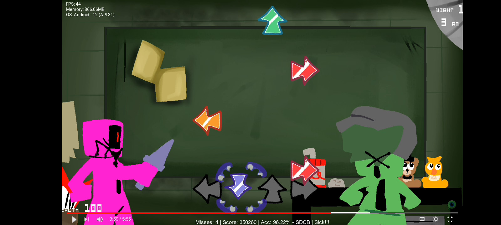 Bite ~ (Dlue Dood Mix) - Playable Mod for Friday Night Funkin' | FNF Mods