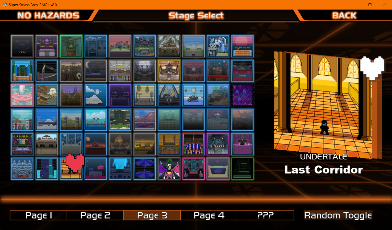 Human Soul Stage Selector Mod for Super Smash Bros. Crusade | SSBC Mods