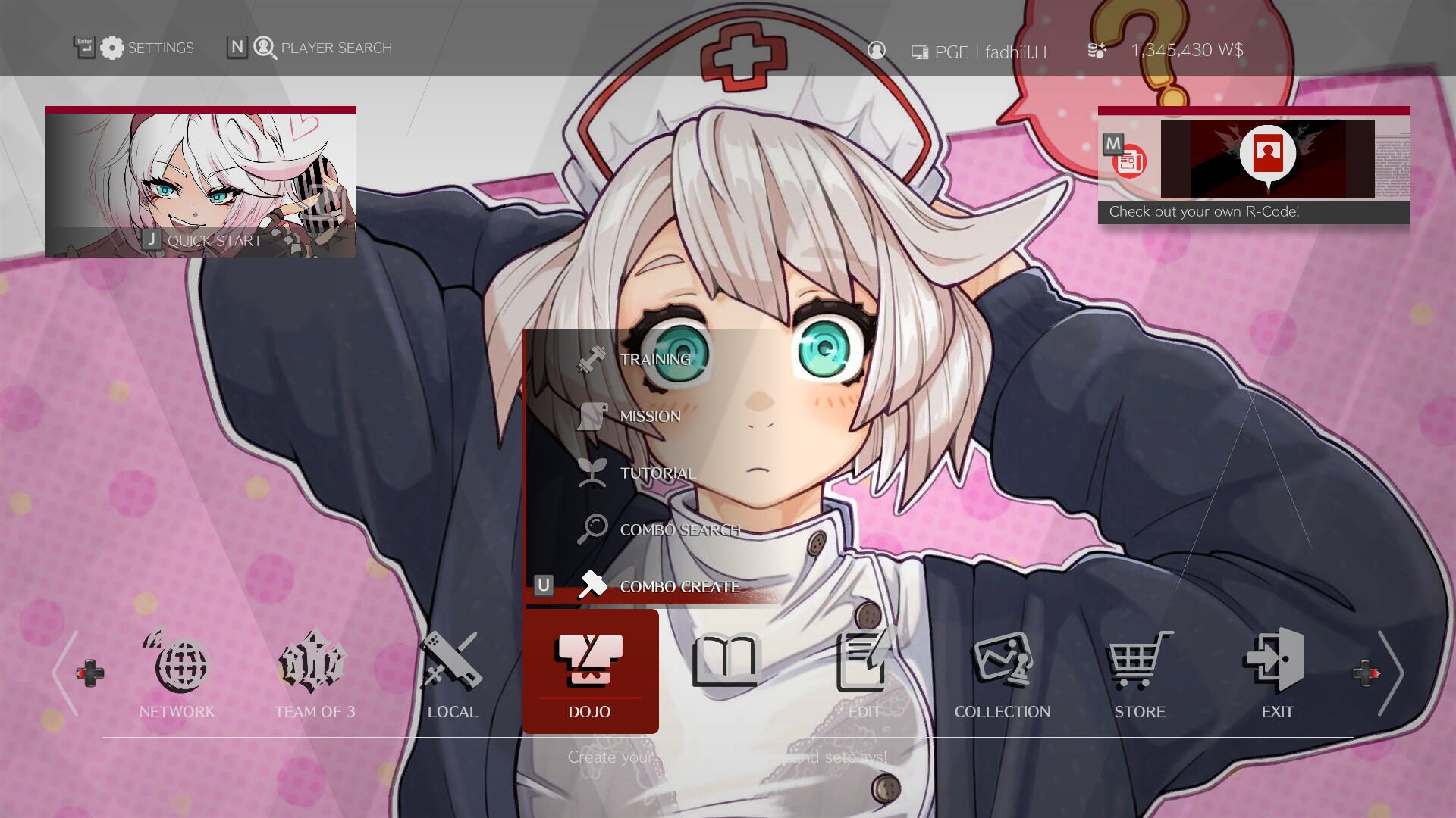 Elphelt Main menu Mod for GUILTY GEAR -STRIVE- | GGST Mods