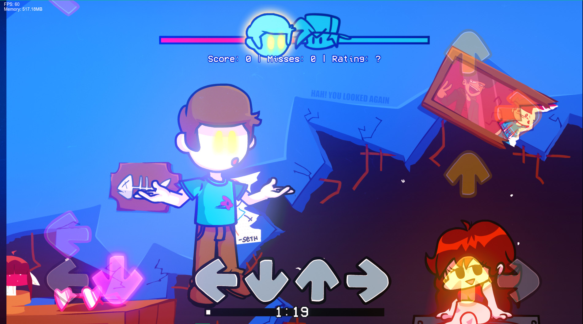 Nonsensical Night Mod for Friday Night Funkin' | FNF Mods