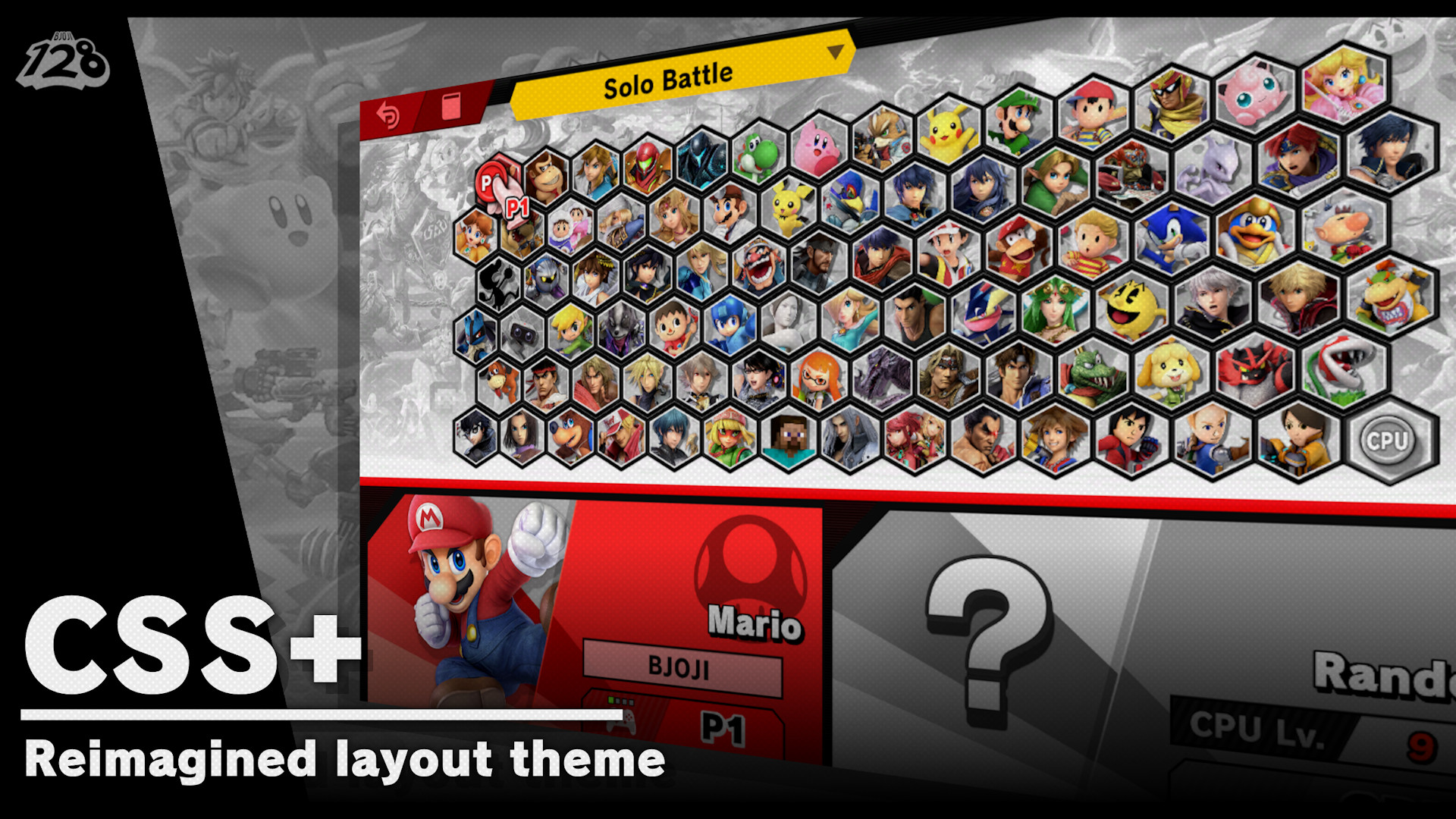 Reimagined CSS - BJoji128 Mod for Super Smash Bros. Ultimate | SSBU Mods