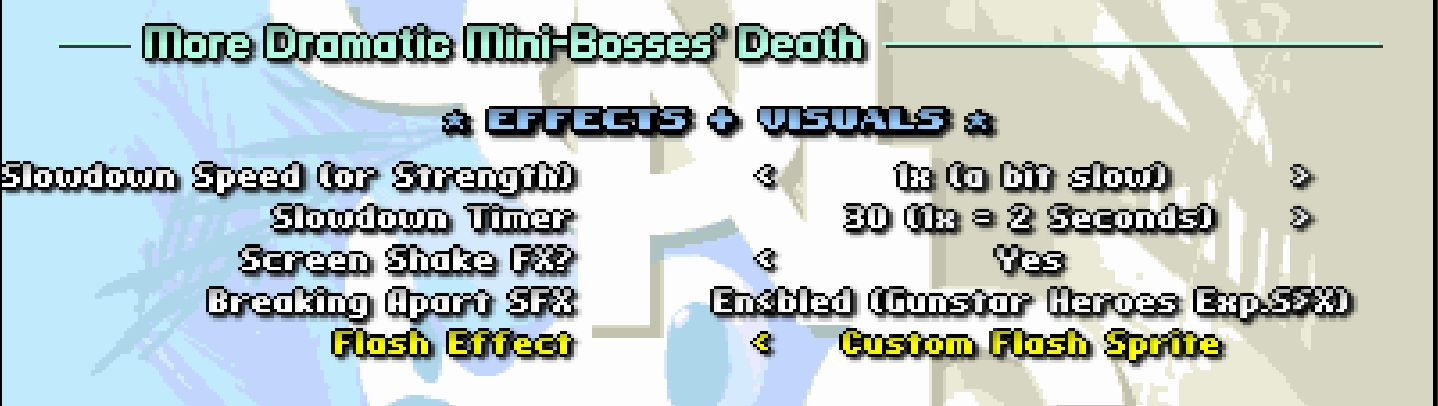 More Dramatic Mini-Bosses Death Mod for Sonic 3 A.I.R. | S3AIR Mods