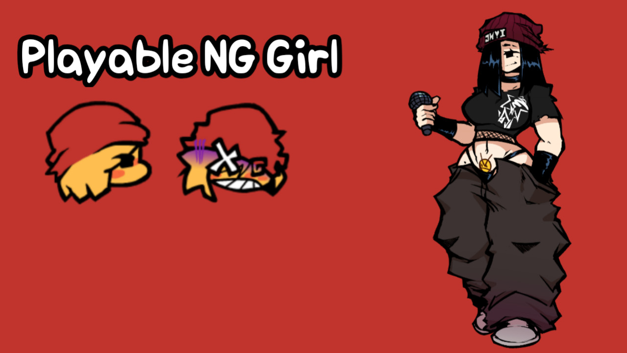 [SENSITIVE CONTENT] Playable NG Girl Mod for Friday Night Funkin' | FNF ...