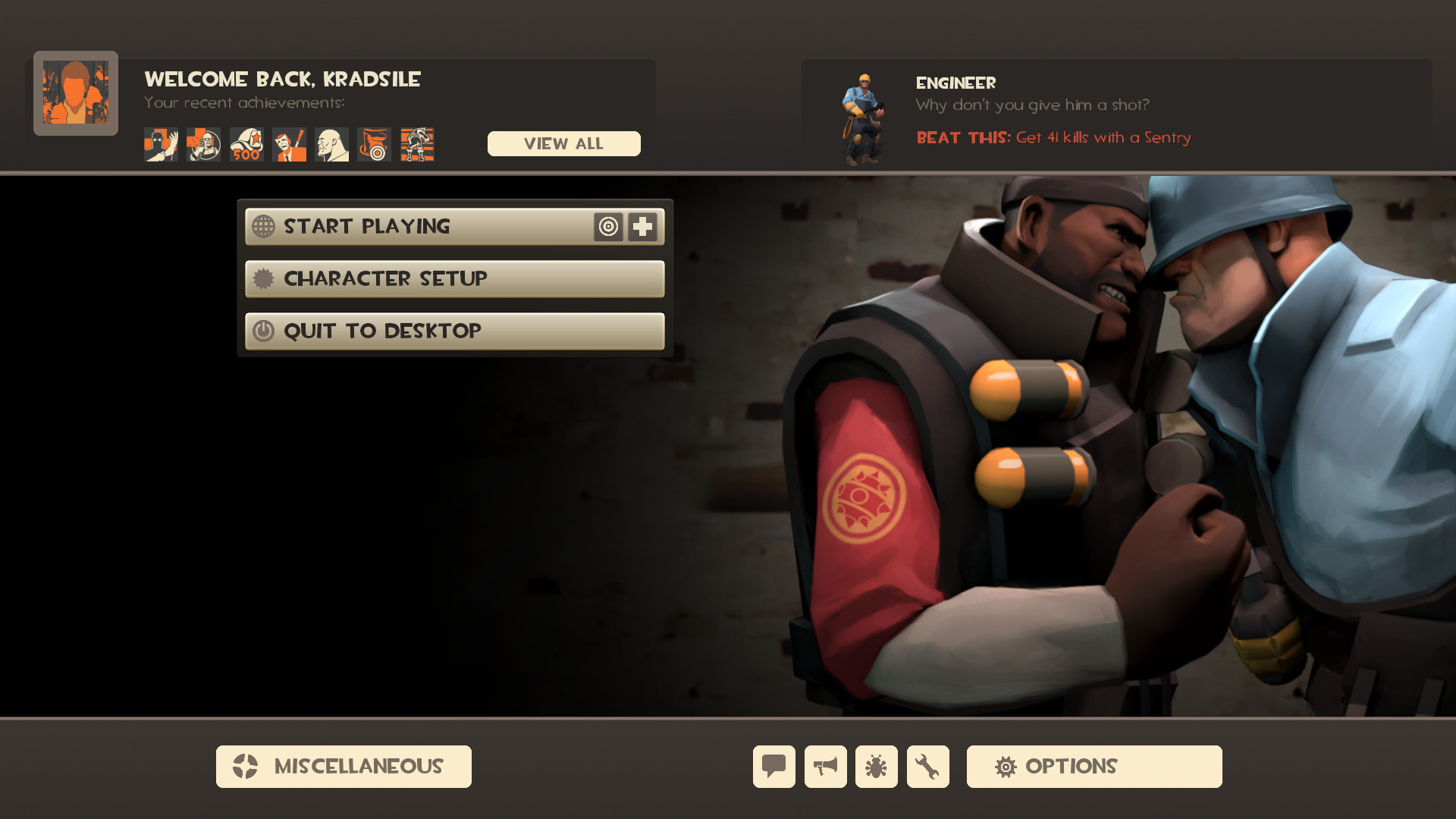 Golden GUI Mod for Team Fortress 2 | TF2 Mods