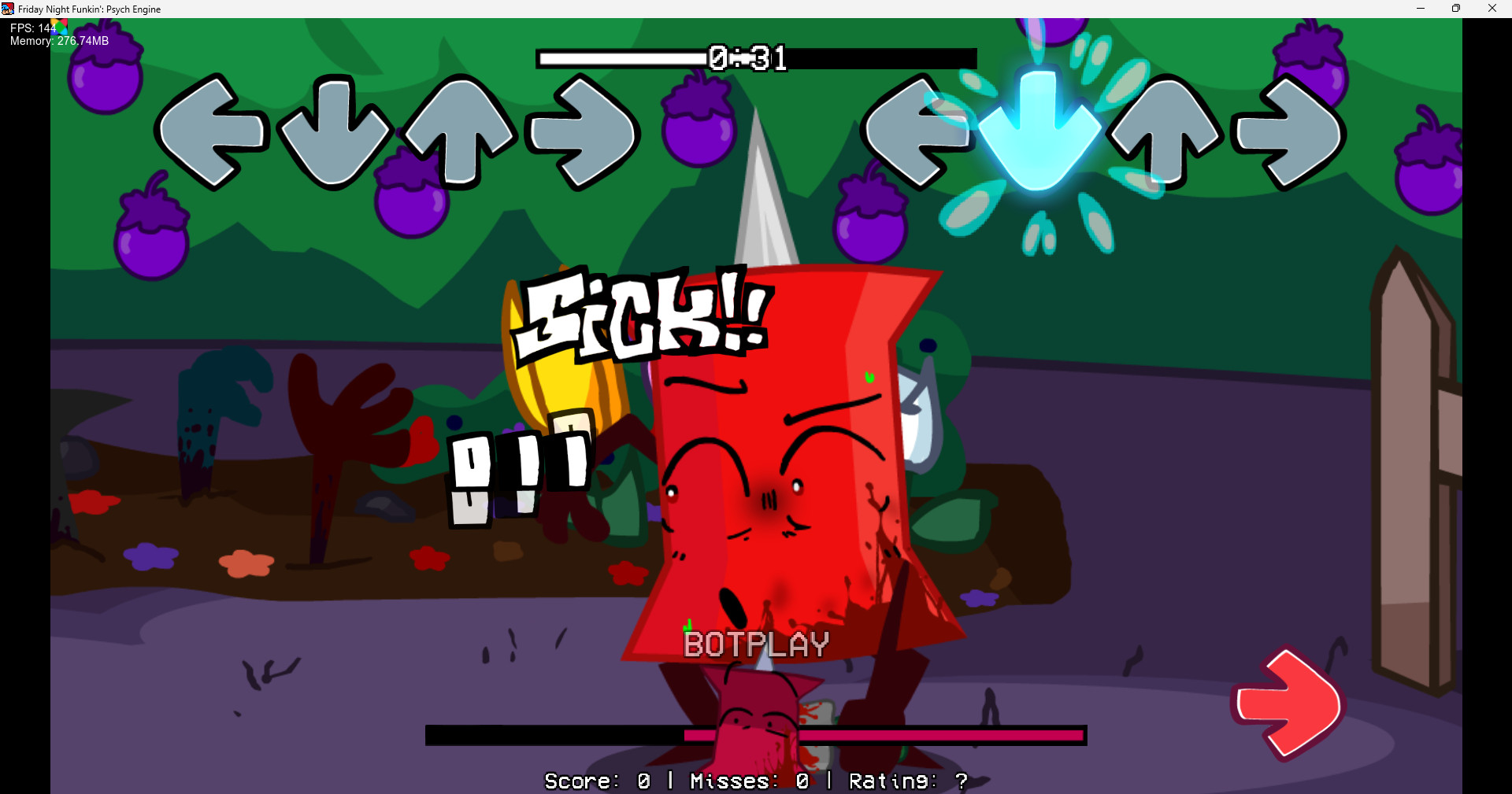 Playable Scarlet Mod for Friday Night Funkin' | FNF Mods