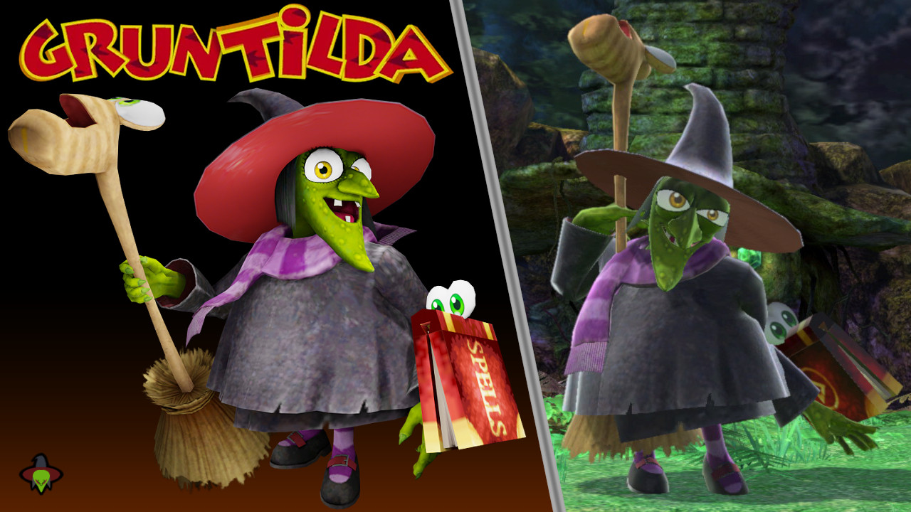 Gruntilda Mod for Super Smash Bros. Ultimate | SSBU Mods