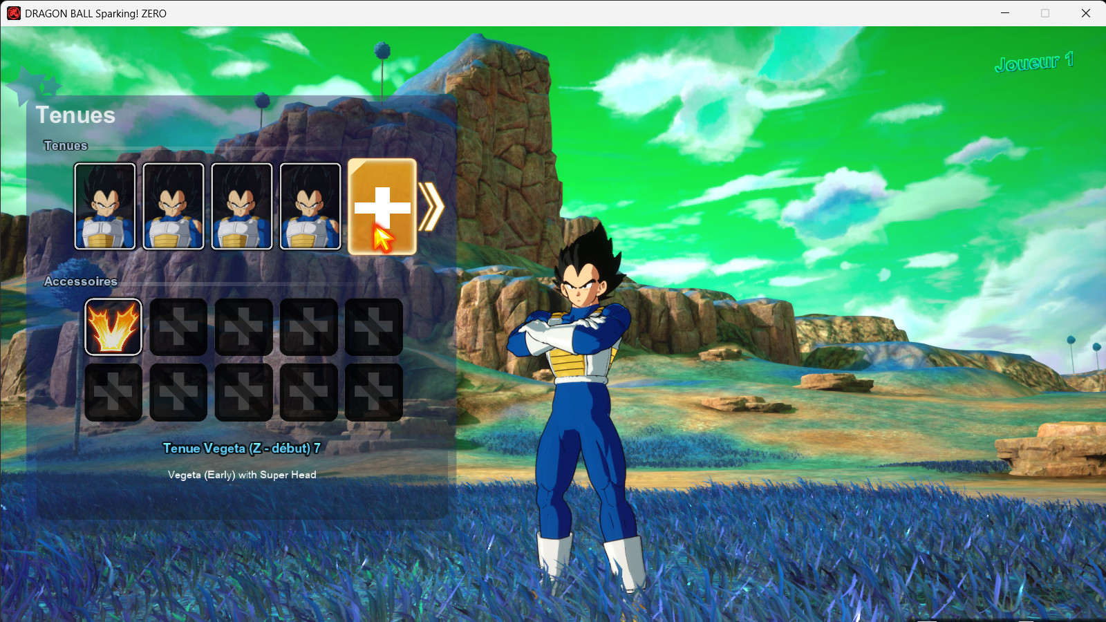 Vegeta (Early) Super Head and Fluffly Hair Mod for Dragon Ball ...