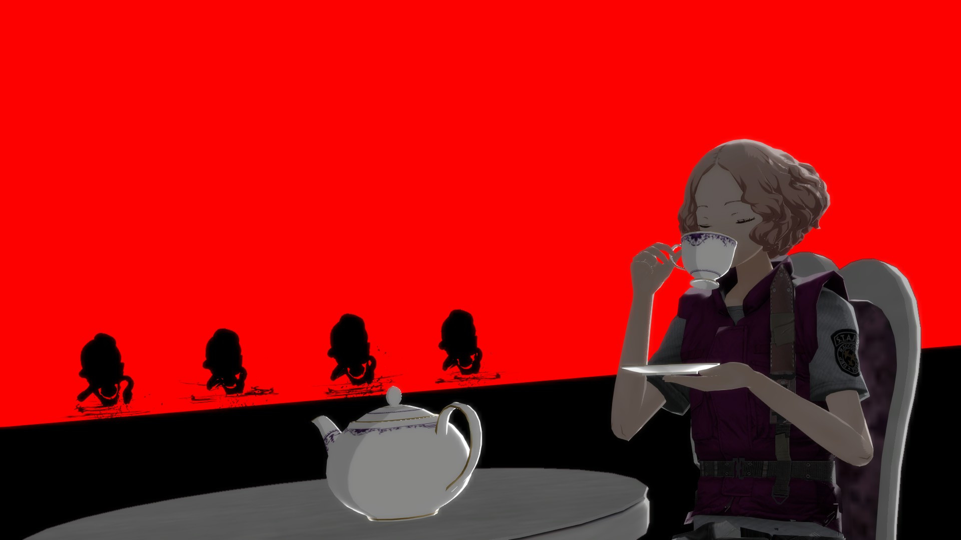 Haru S.T.A.R.S. Outfit (Resident Evil) Mod for Persona 5 Royal (PC ...