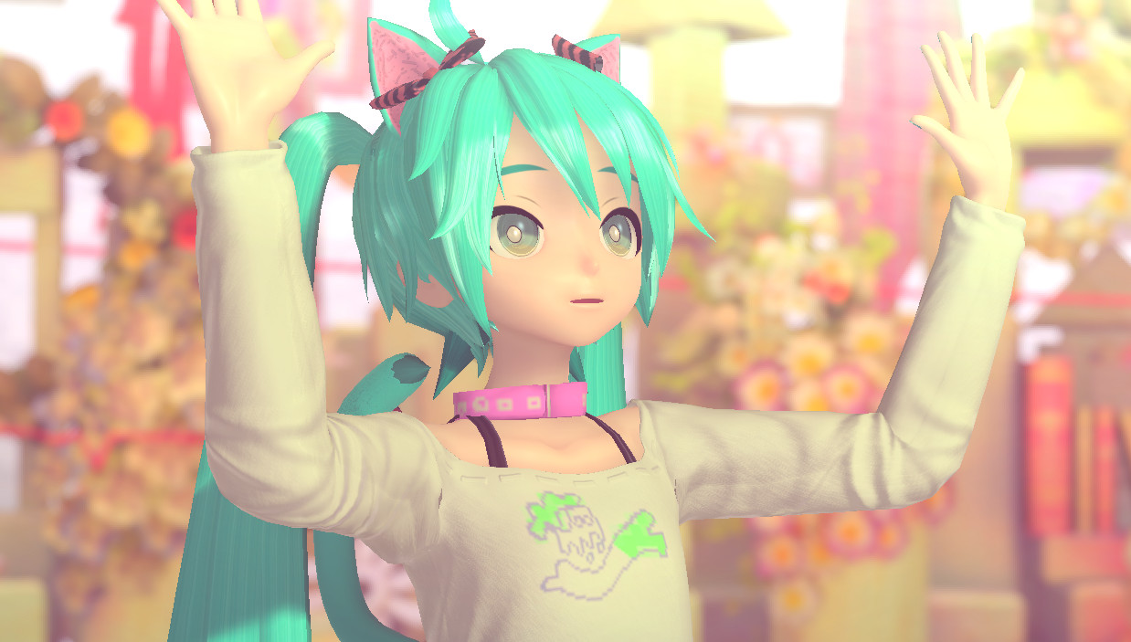 Neko miku figure module Mod for Hatsune Miku: Project DIVA Mega Mix+ ...