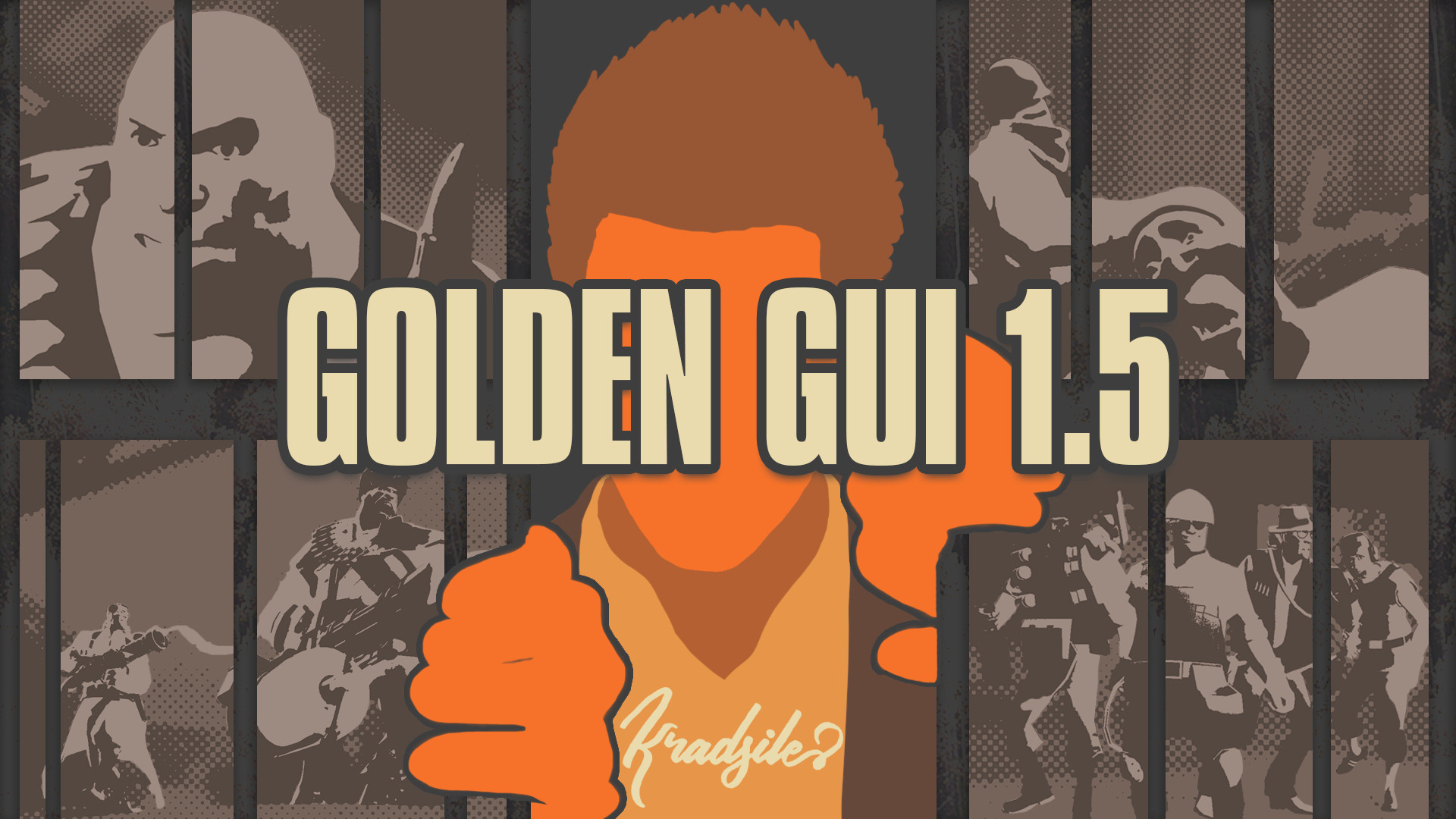 Golden GUI Mod for Team Fortress 2 | TF2 Mods