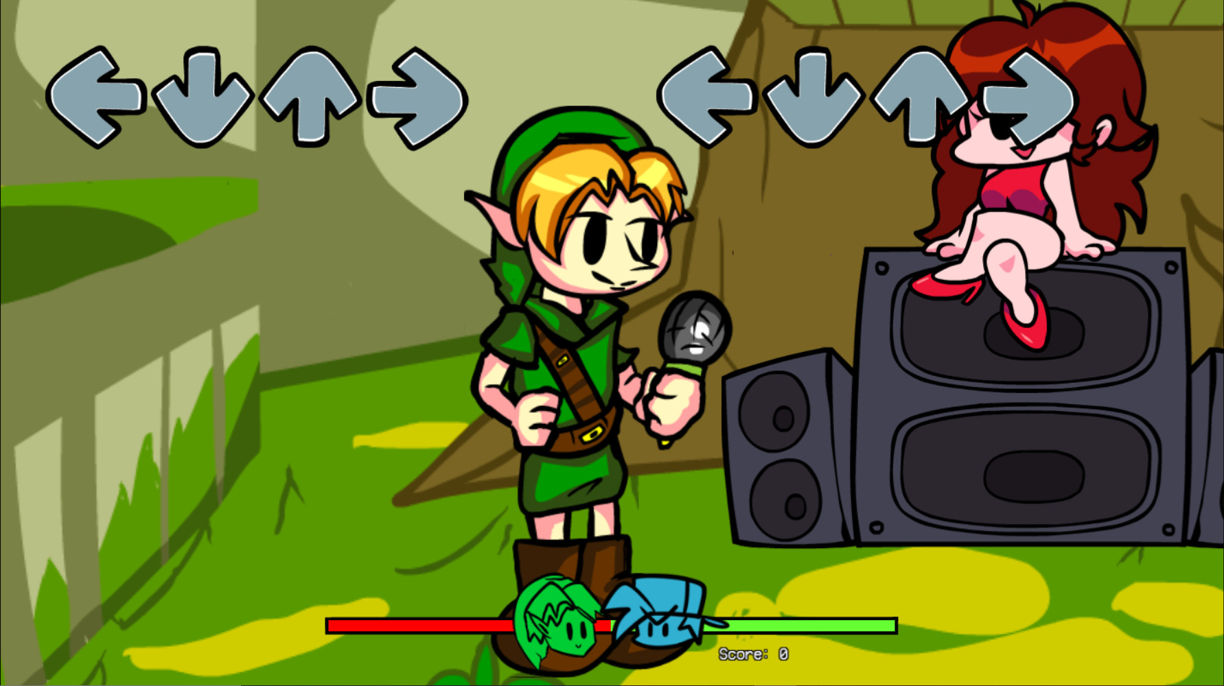 Funk of Time: VS Hero of Time Mod for Friday Night Funkin' | FNF Mods