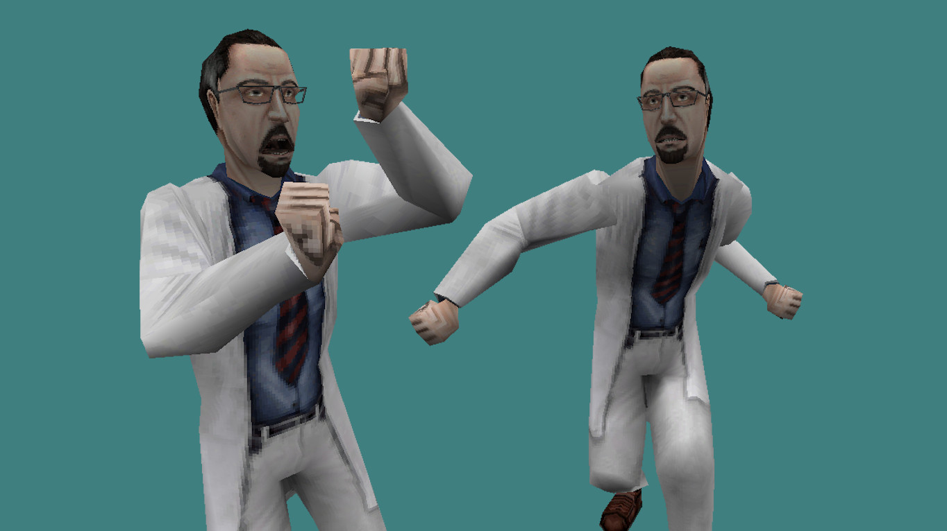 All-In-One Scientist Animations Mod for Half-Life | HL Mods