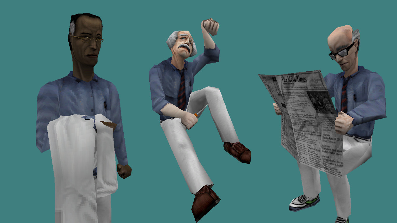 All-In-One Scientist Animations Mod for Half-Life | HL Mods