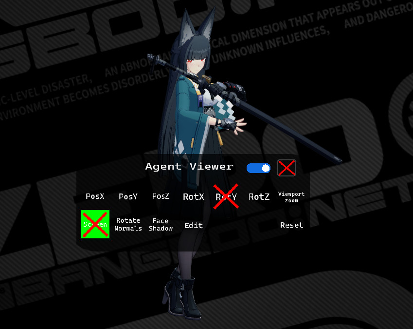 UI Mod Menu Mod for Zenless Zone Zero | ZZZ Mods