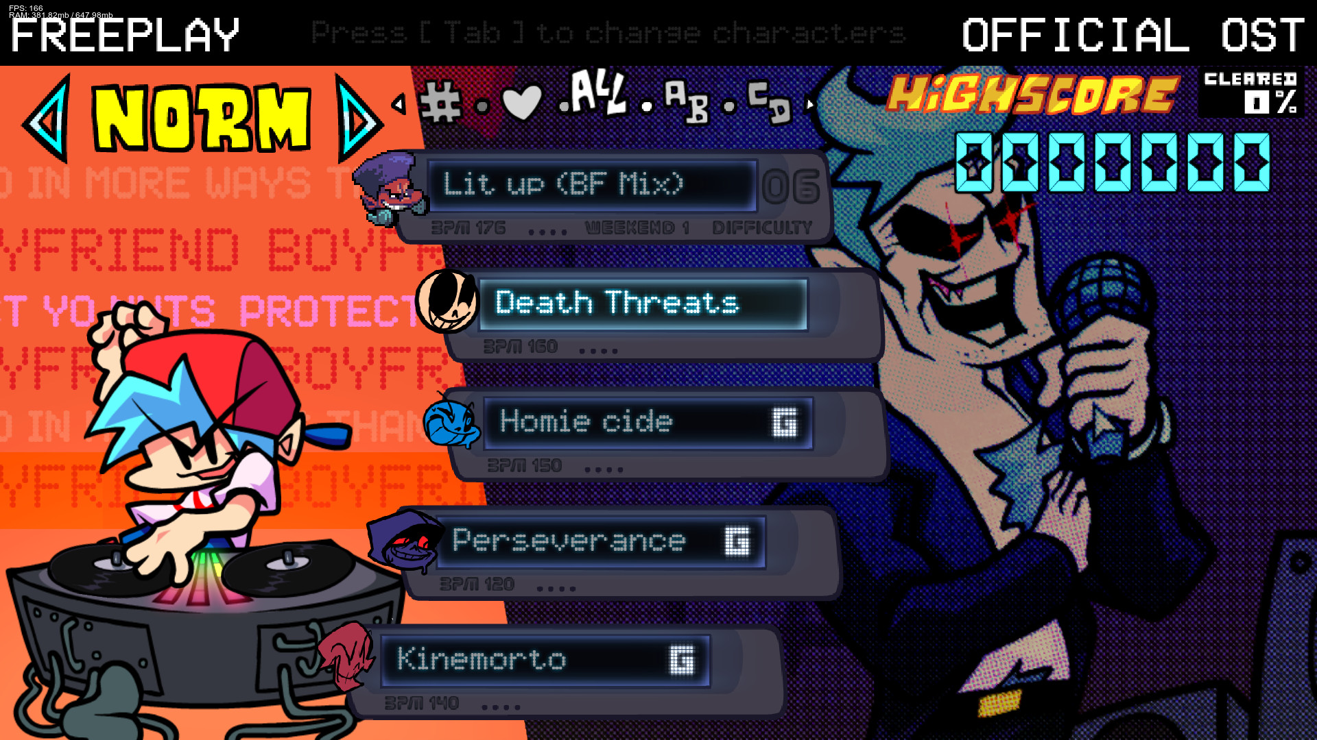 Death Threats FNF MIX by Me! Mod for Friday Night Funkin' | FNF Mods