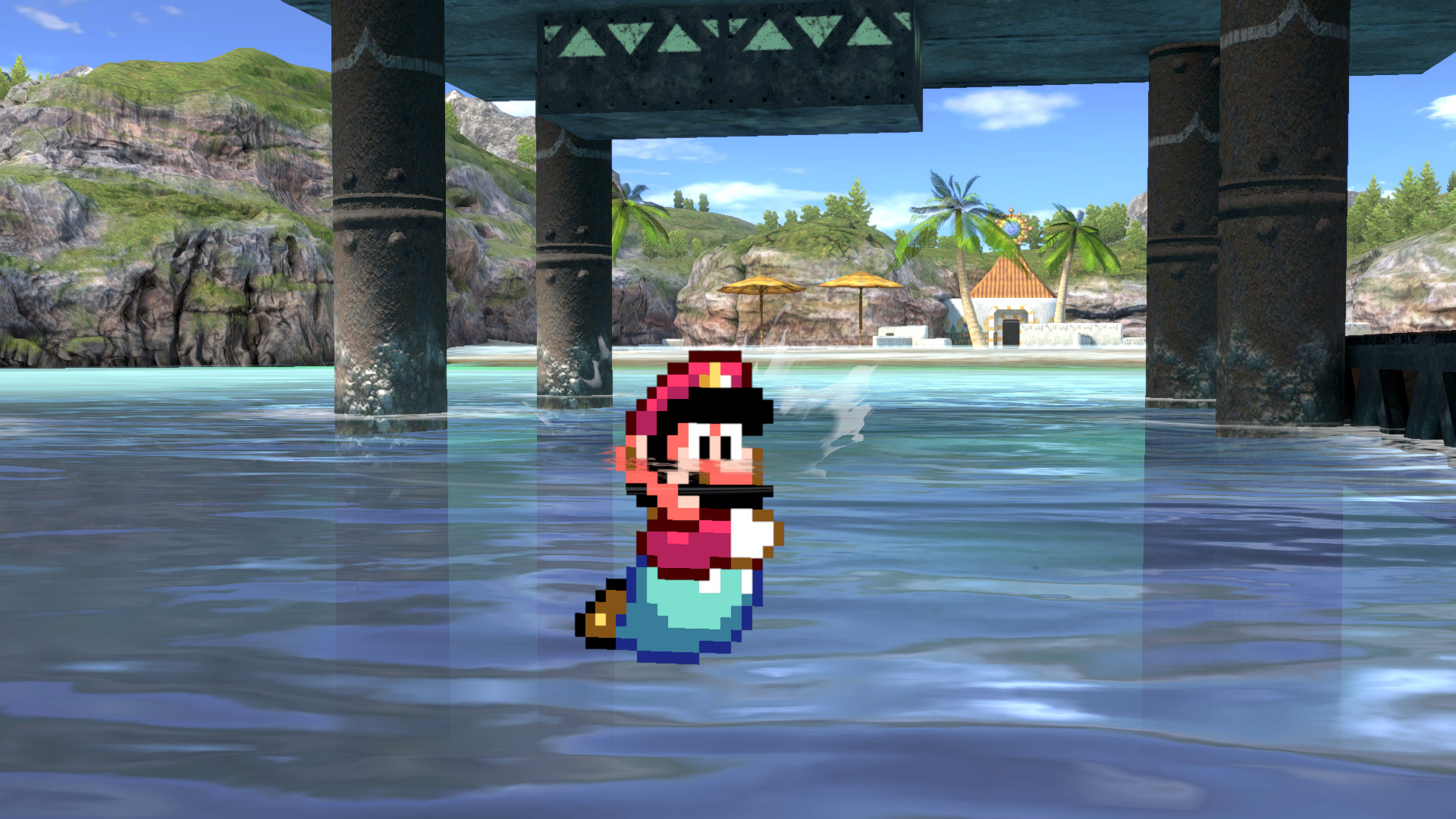 SNES Mario (SMW) Mod for Super Smash Bros. Ultimate | SSBU Mods