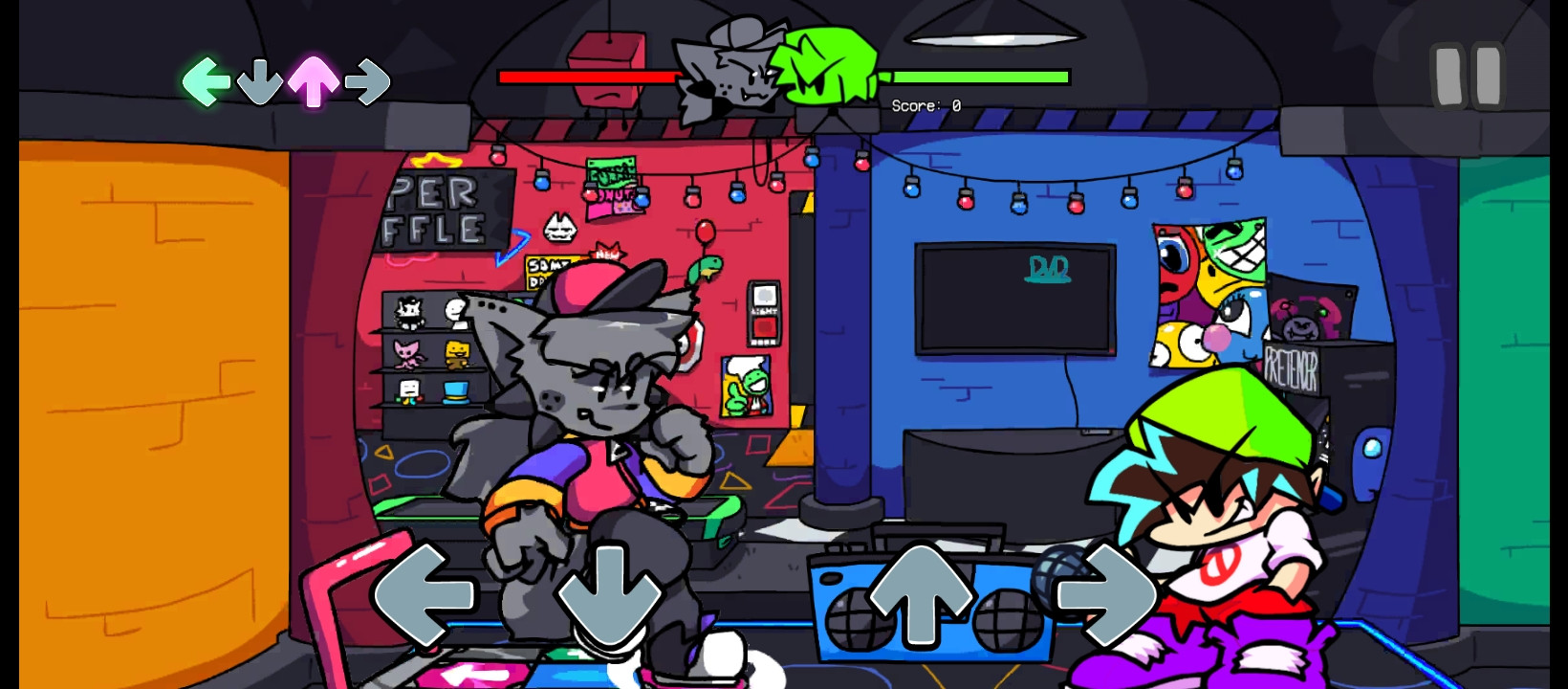 Boyfriend skin fnf Mobile Mod for Friday Night Funkin' | FNF Mods
