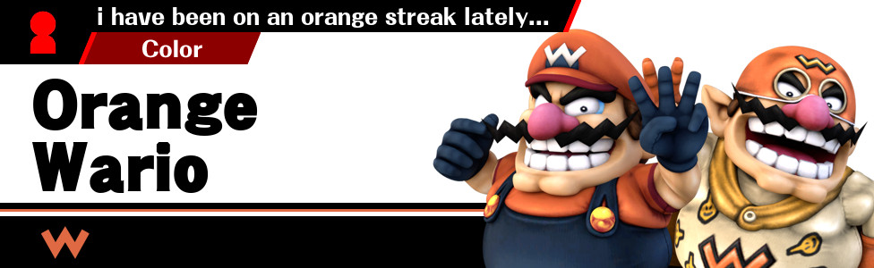 Orange Wario Mod for Super Smash Bros. Brawl | Brawl Mods