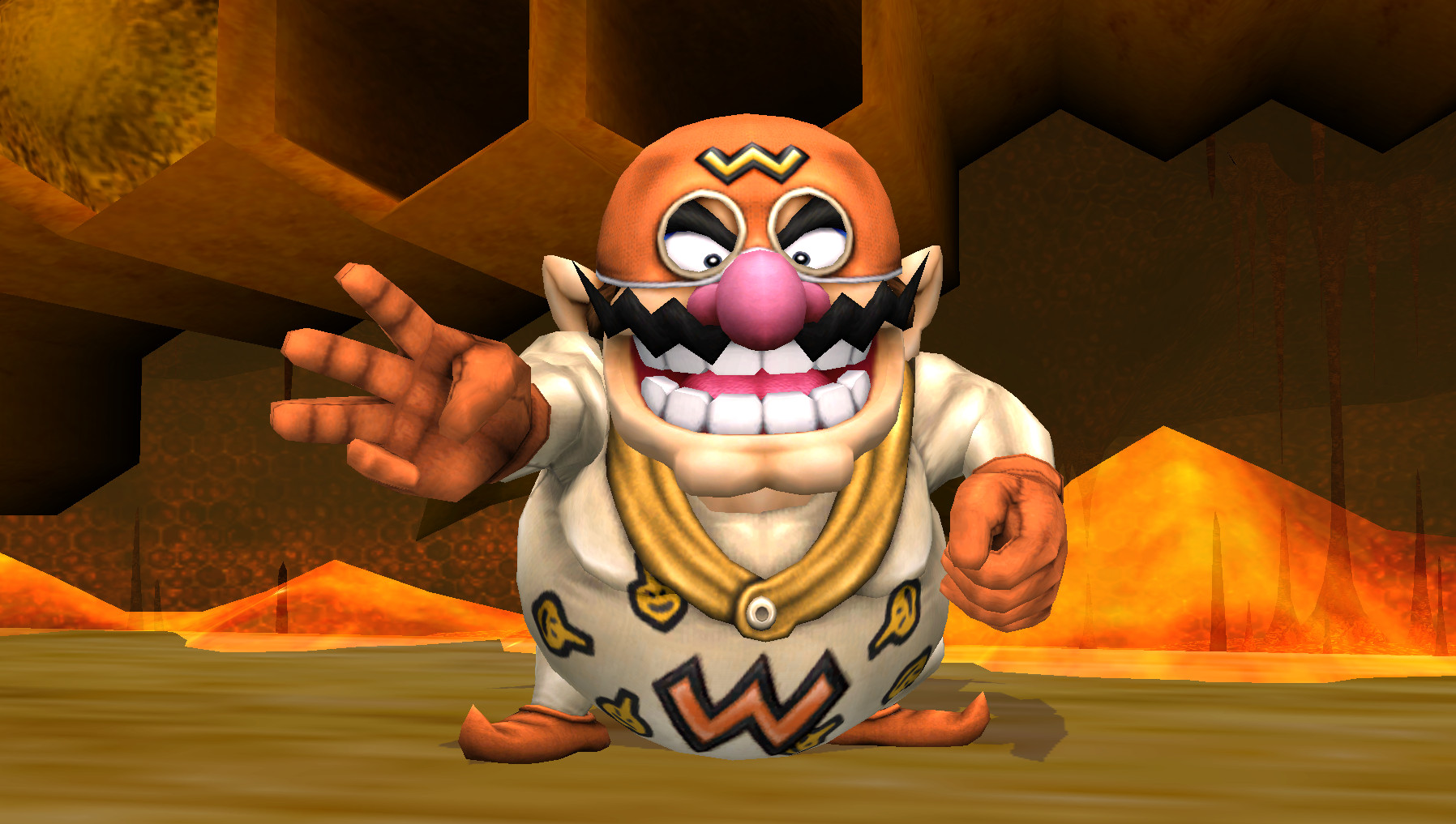 Orange Wario Mod for Super Smash Bros. Brawl | Brawl Mods