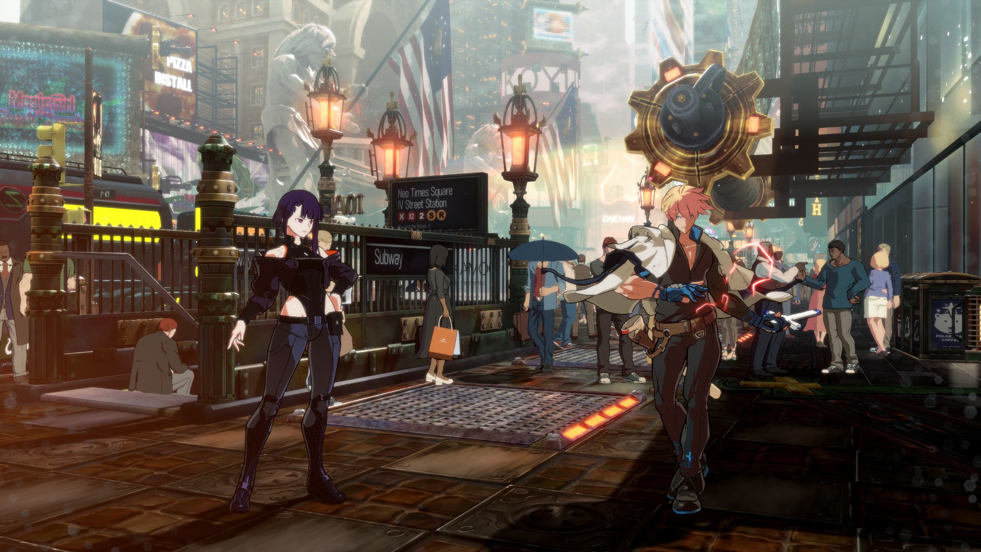 Major Kusanagi Themed Lucy (GitS SAC_2045) Mod for GUILTY GEAR -STRIVE- | GGST Mods