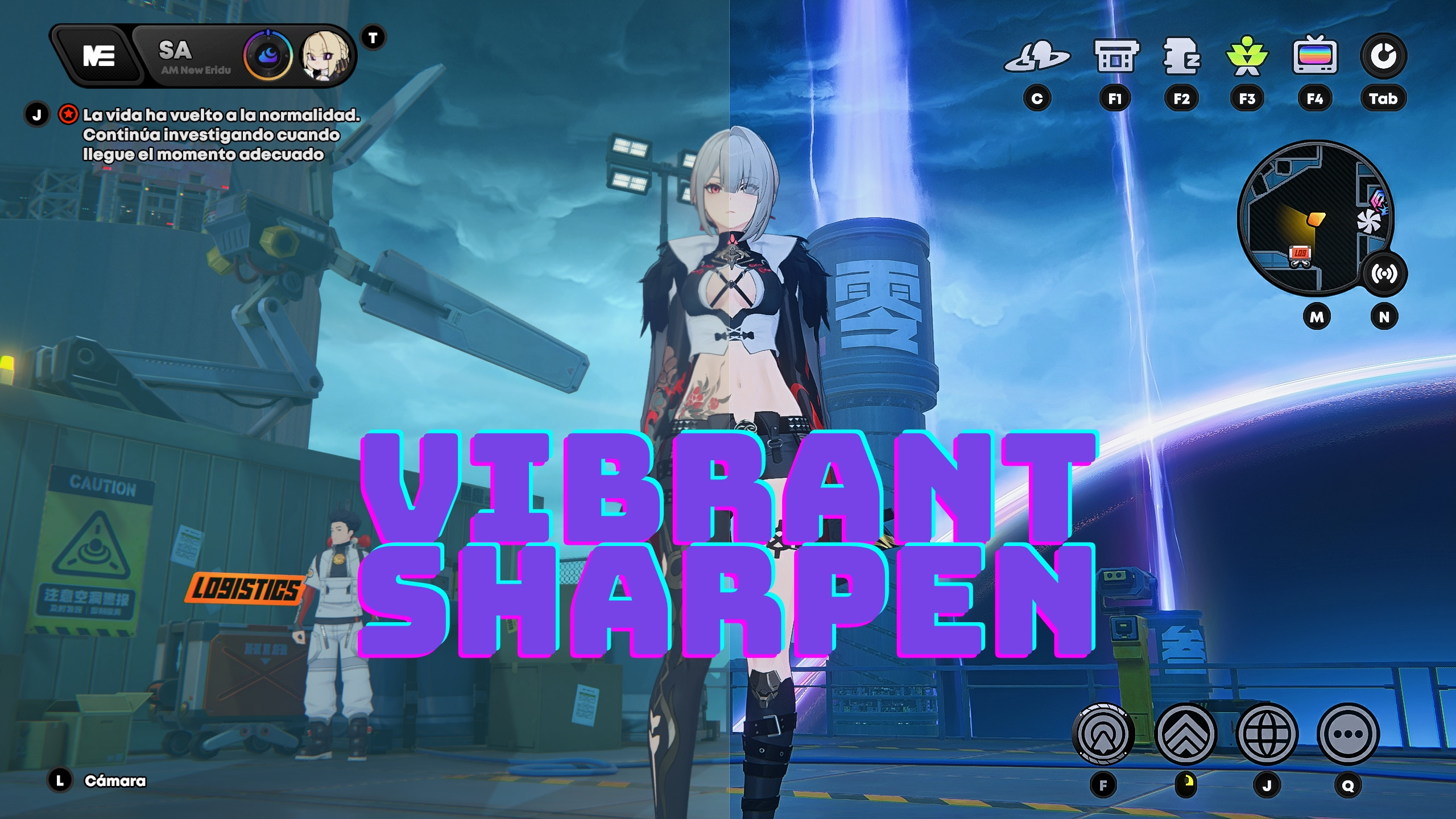 ReShade Vibrant Sharpen.ini Mod for Zenless Zone Zero | ZZZ Mods