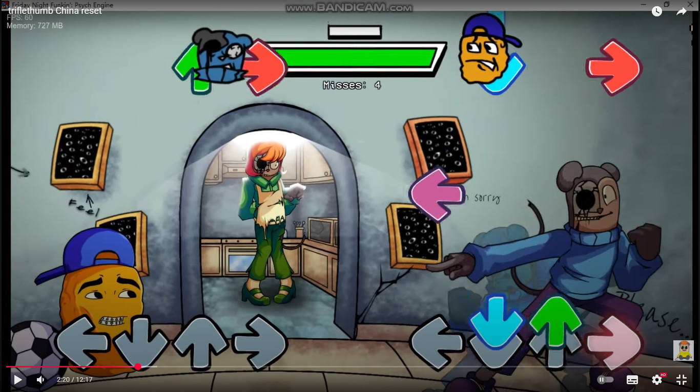 TrifleThumb Chinese High effort Mod for Friday Night Funkin' | FNF Mods