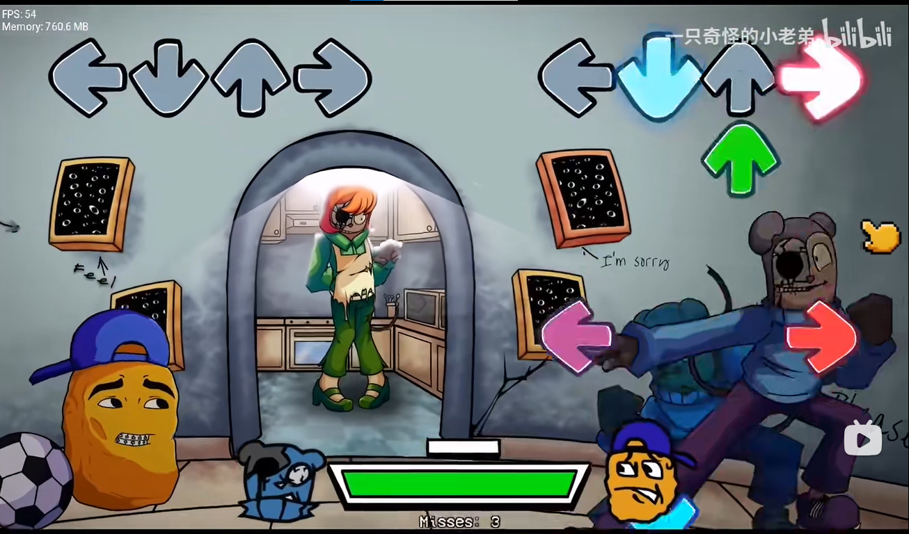 TrifleThumb Chinese High effort Mod for Friday Night Funkin' | FNF Mods