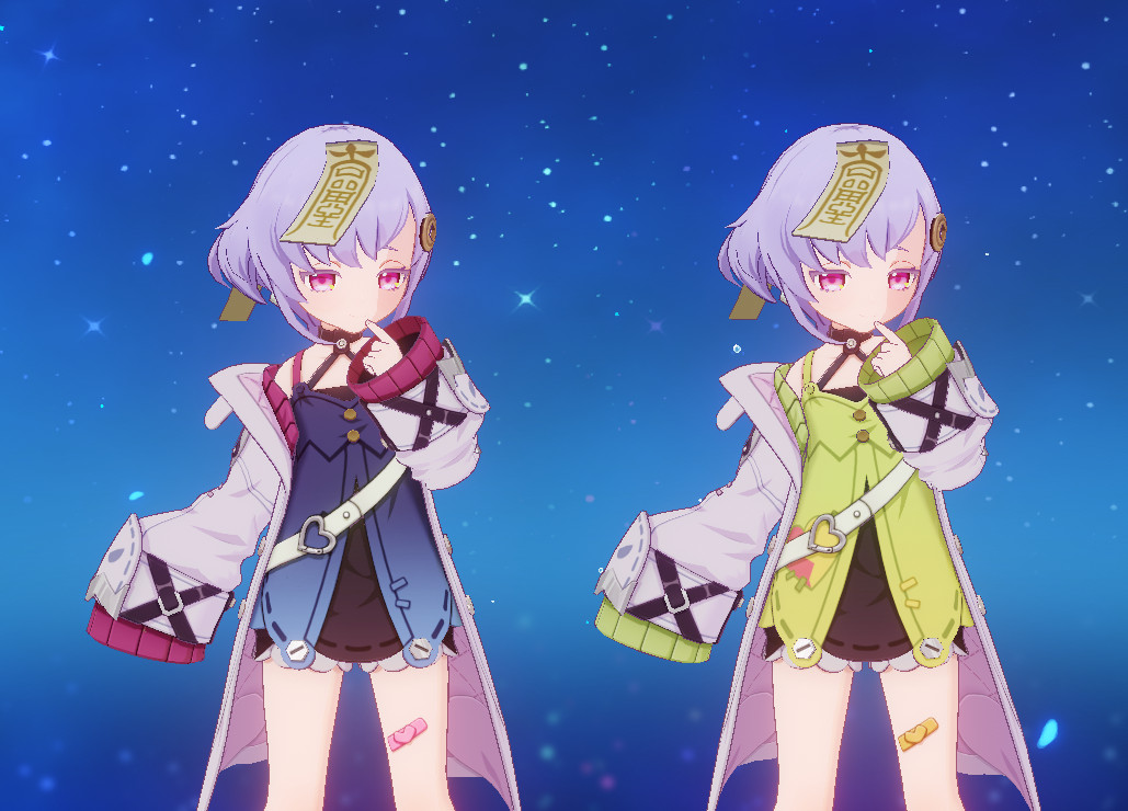 Aino but she's Qiqi Mod for Genshin Impact | GI Mods