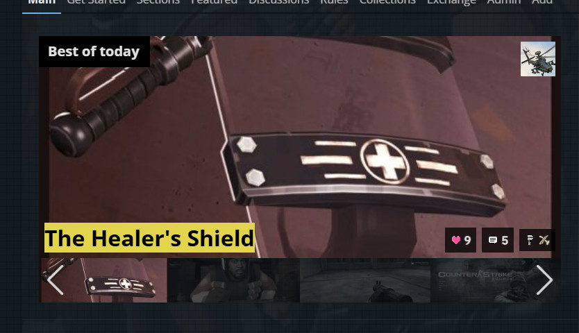 The Healer's Shield Mod for Team Fortress 2 | TF2 Mods