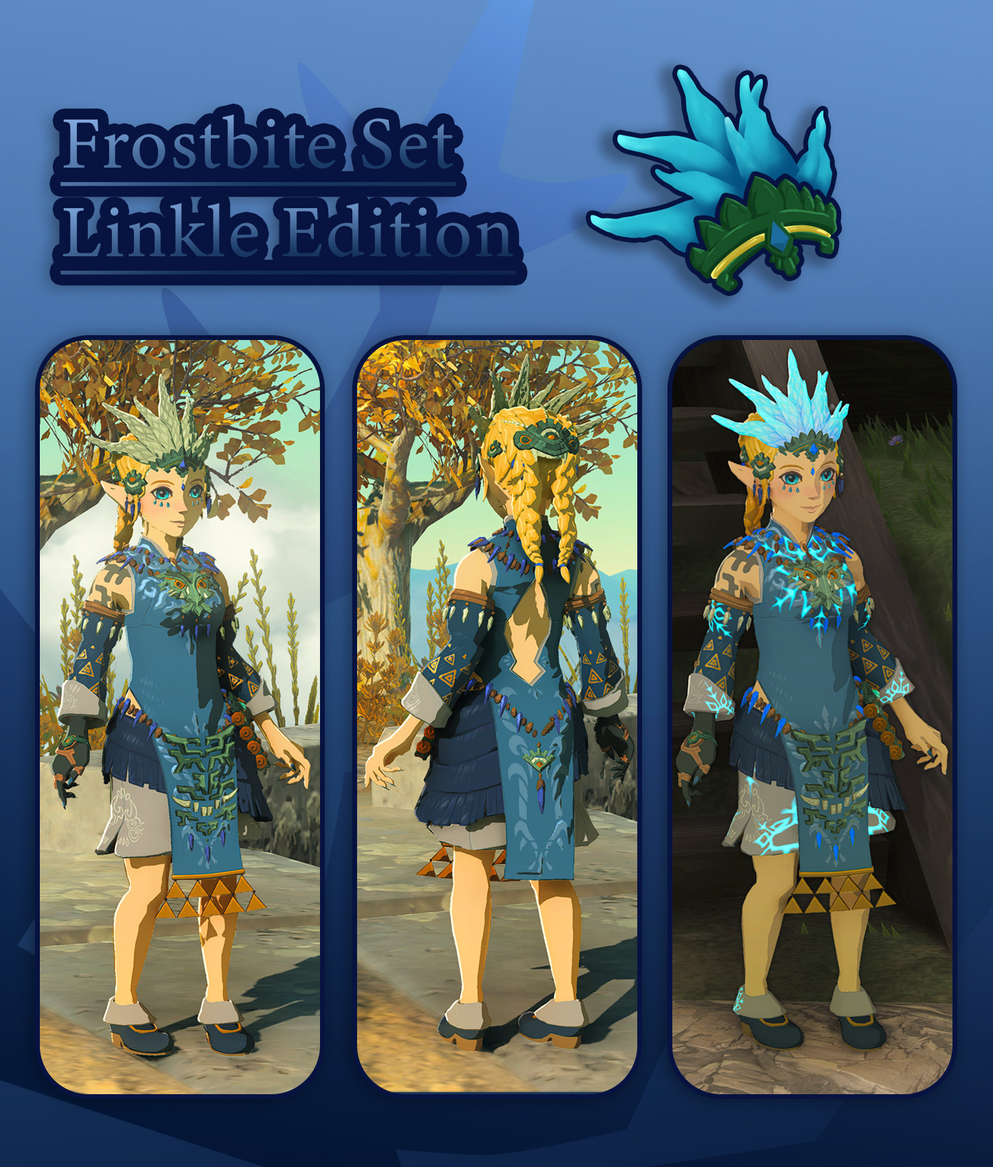 Frostbite Set Linkle Edition Mod for The Legend of Zelda: Tears of the ...