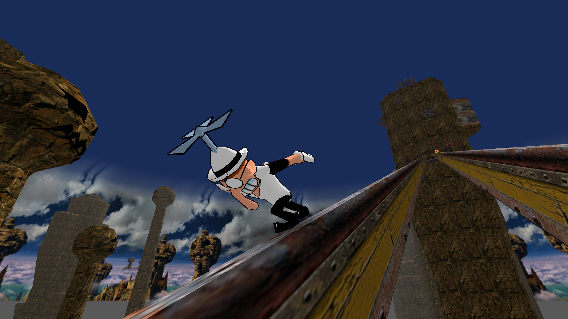 Mr. Stick (Pizza Tower) Mod for Sonic World DX | SWDX Mods