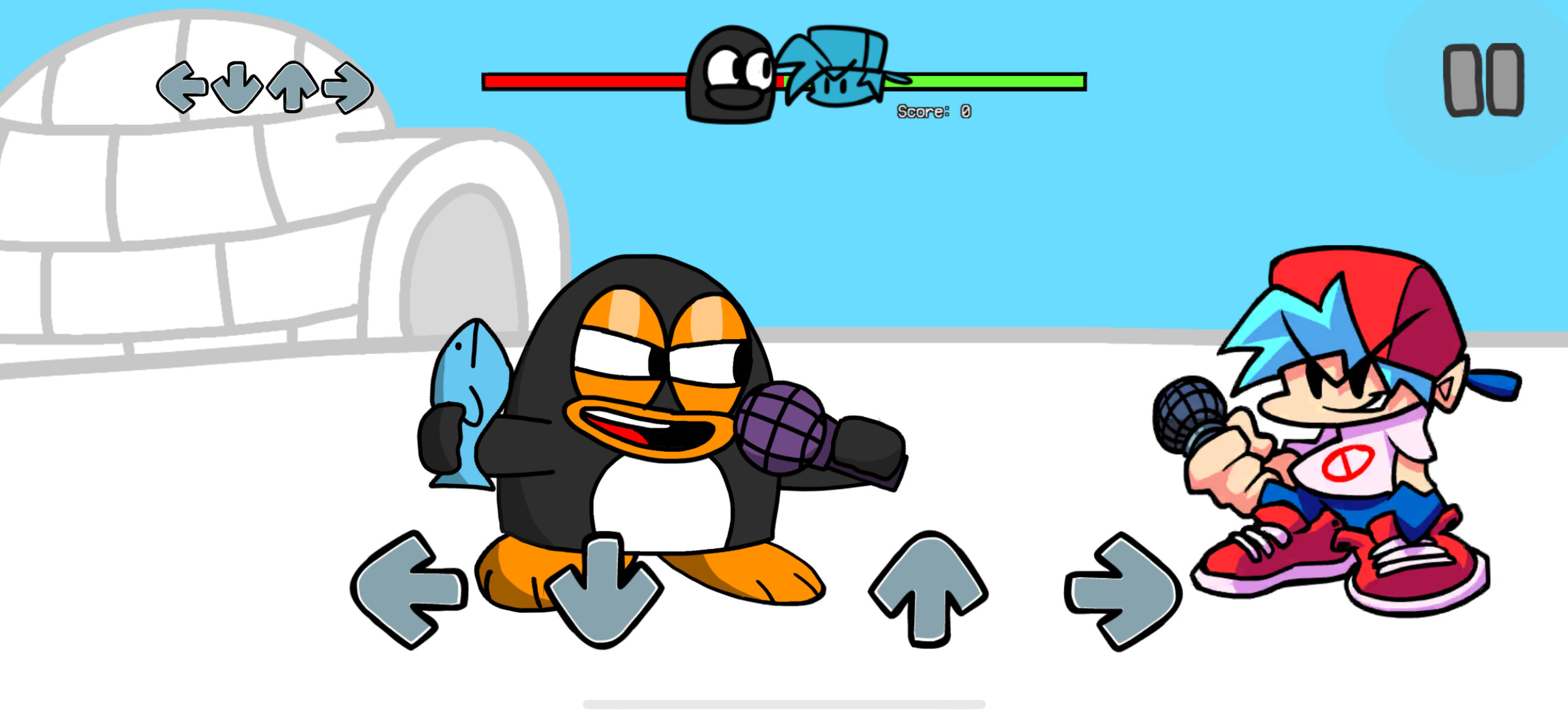 Vs. Avery The Penguin (V-Slice) Mod for Friday Night Funkin' | FNF Mods