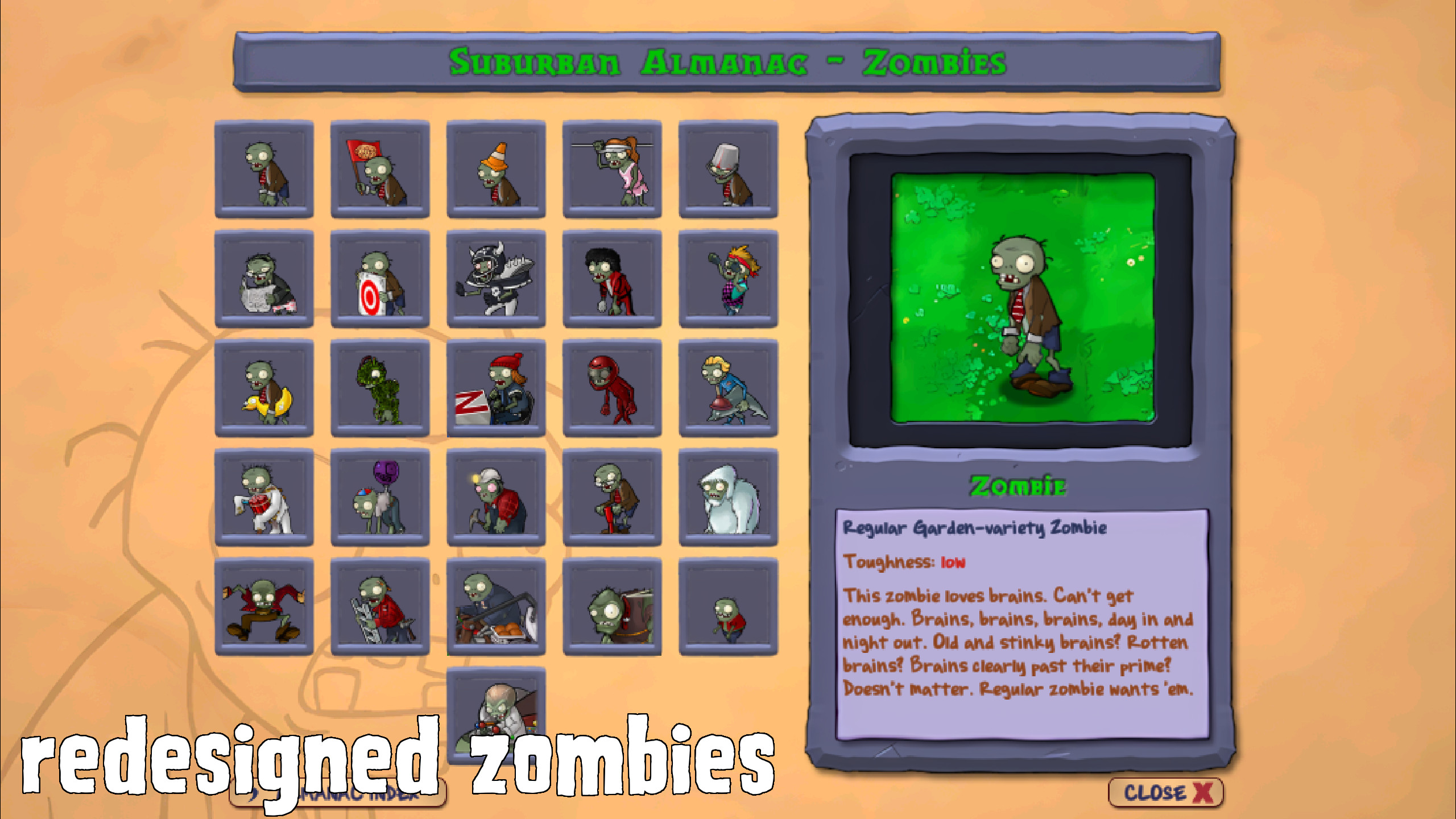 PvZ Redesigned Mod. Mod for Plants vs. Zombies | PVZ Mods
