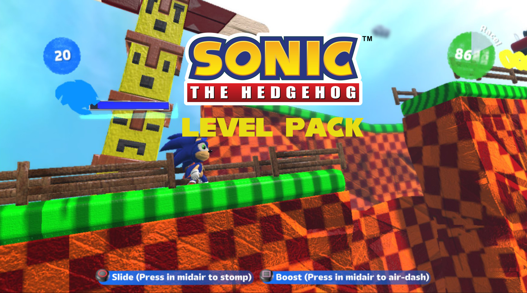 Shanze's Sonic Level Pack Mod for LittleBigPlanet | LBP Mods