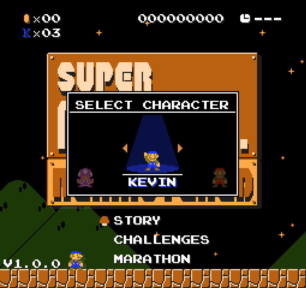 Kevin, The Third Mario Bro Mod for Super Mario Bros. Remastered ...