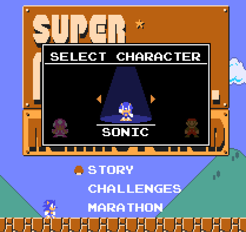 Sonic The Hedgehog Mod for Super Mario Bros. Remastered [Unofficial ...