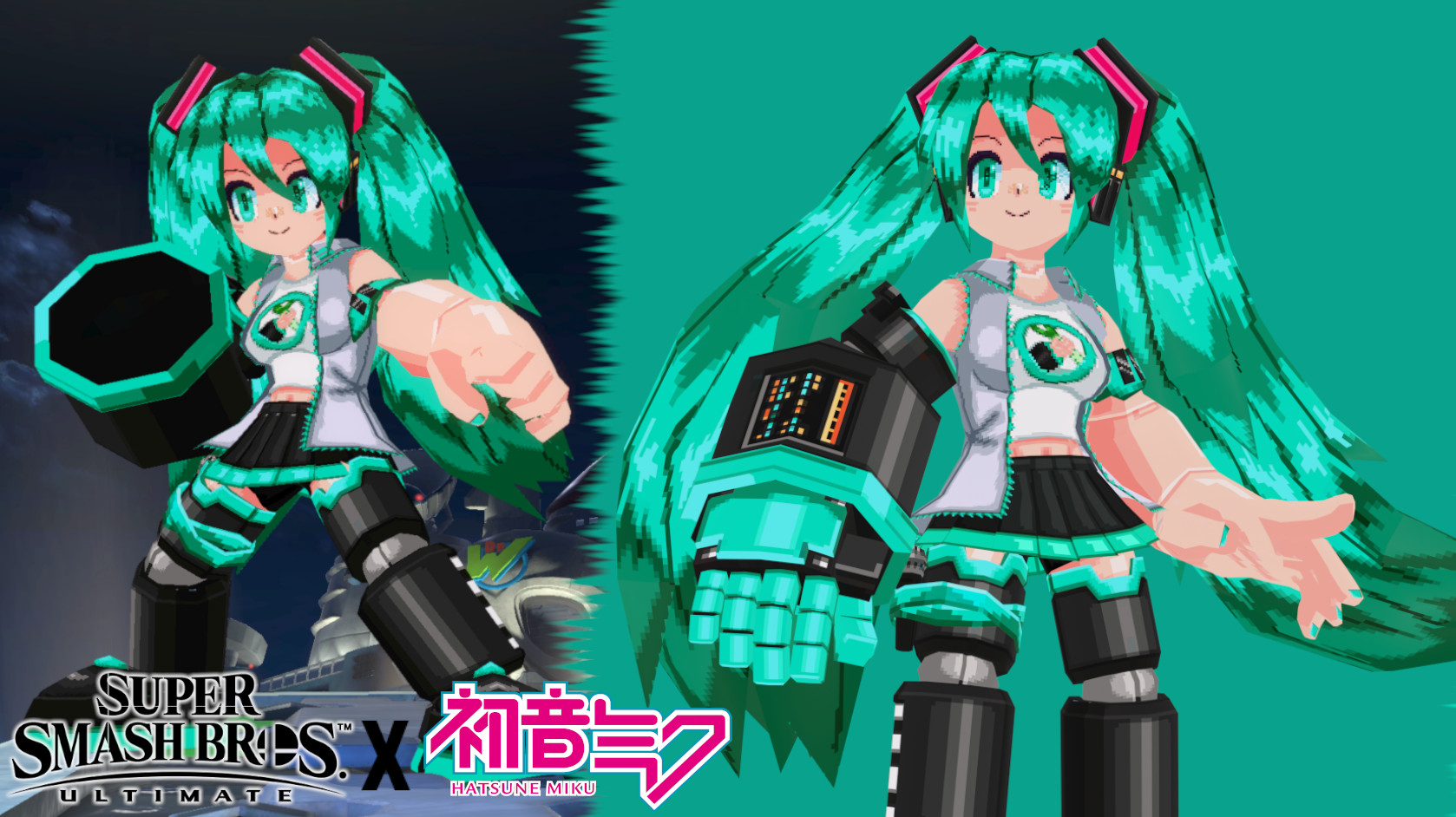 Mega Miku Mod for Super Smash Bros. Ultimate | SSBU Mods