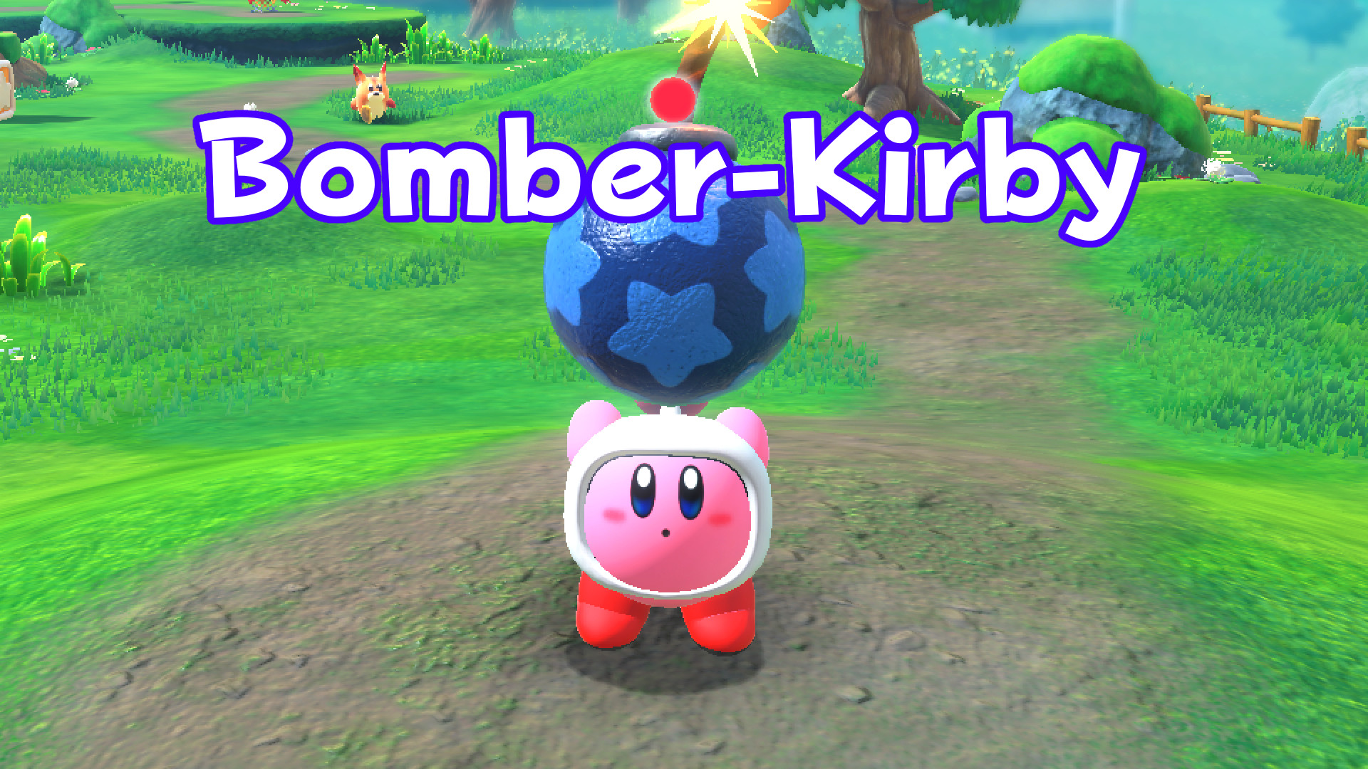 Bomber-Kirby Mod for Kirby and the Forgotten Land | K:FL Mods