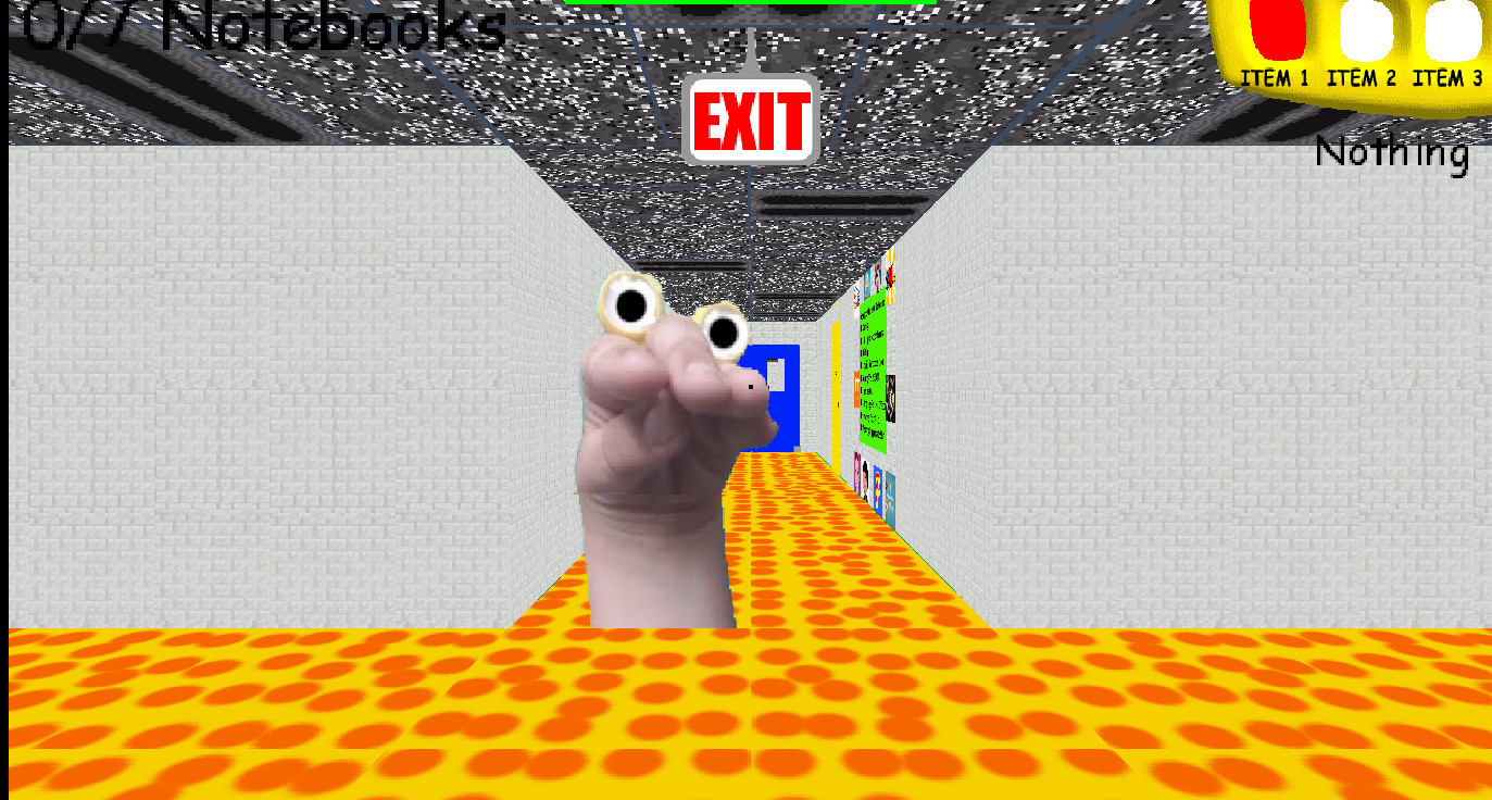 Oozi's Basics In Smashing Stuff And Eating Food Mod for Baldi's Basics ...