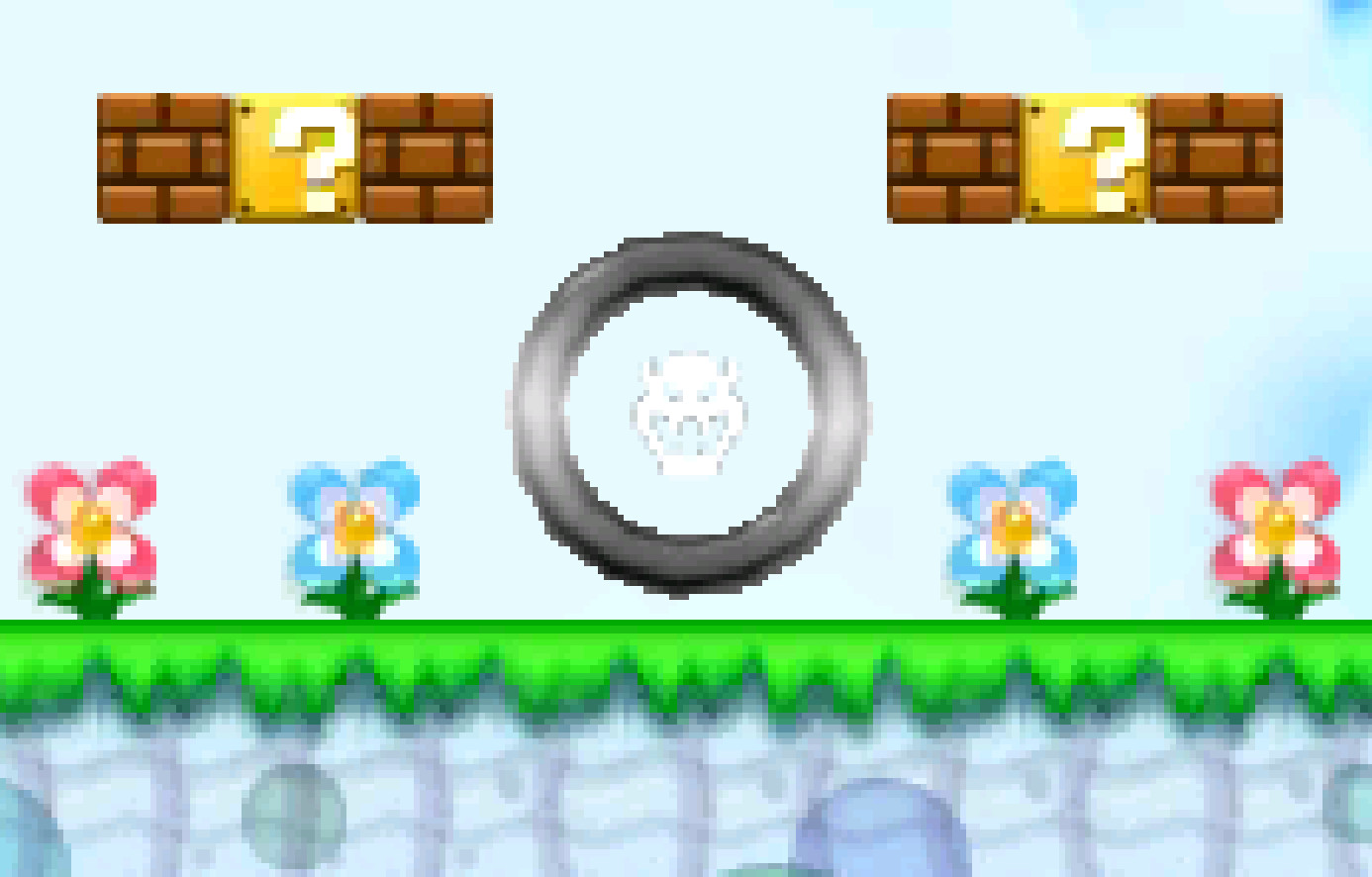 Checkpoint Ring Mod for New Super Mario Bros. 2 | NSMB2 Mods