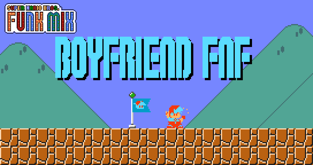 Boyfriend FNF (Funk Mix) Mod for Super Mario Bros. Remastered ...