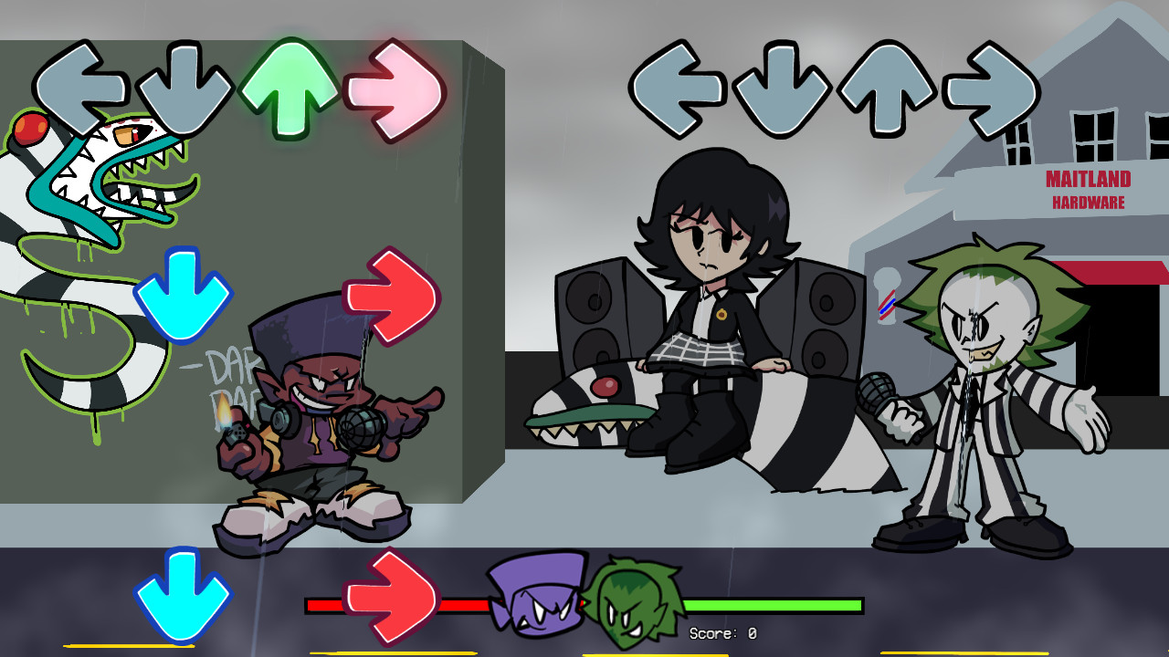 [SENSITIVE CONTENT] [V-SLICE] FNF: BEETLEJUICE MIX Mod for Friday Night ...