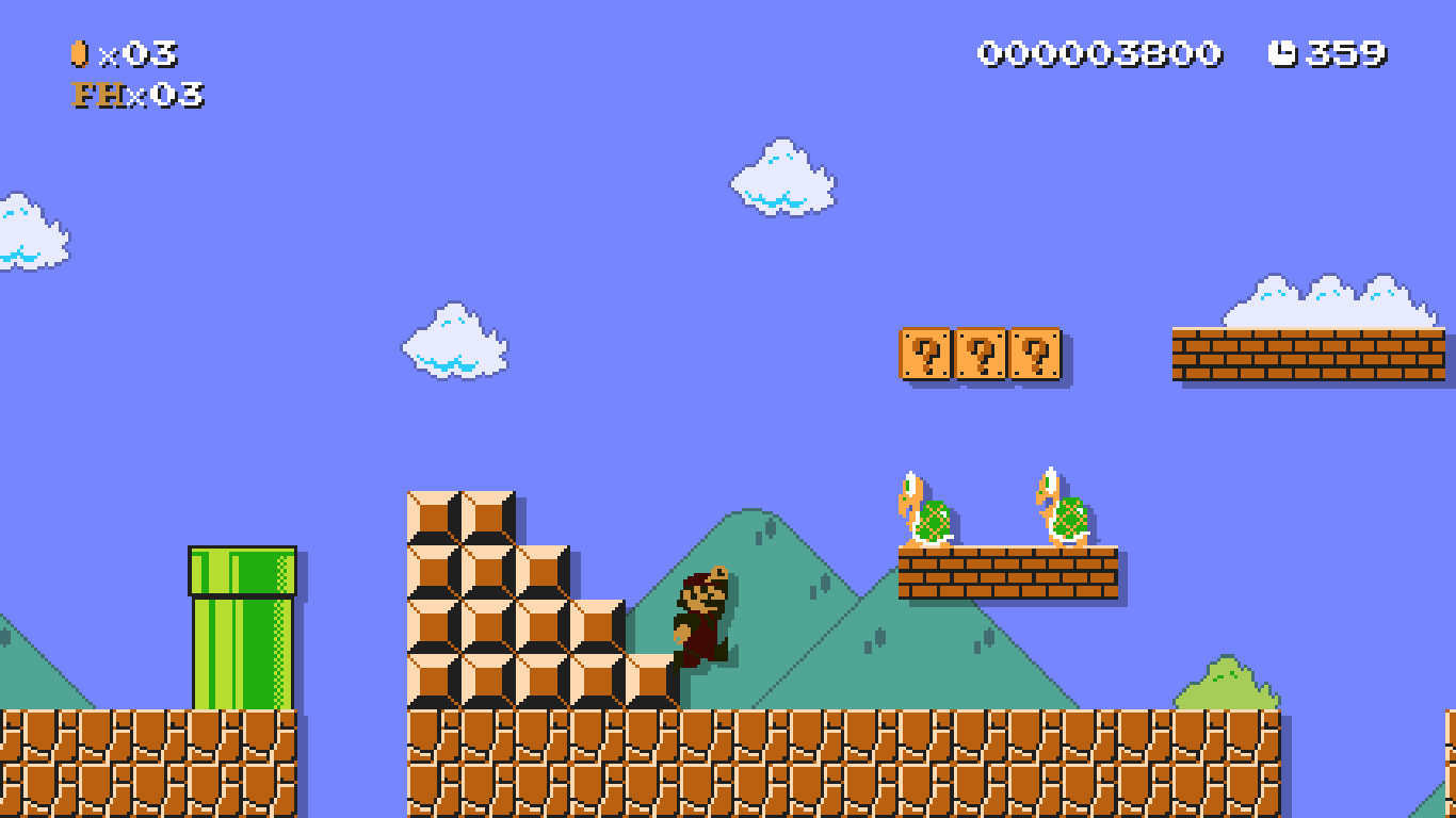 FALSE HERO, PIPE CRAWLER & MX FOR SMB1R Mod for Super Mario Bros ...