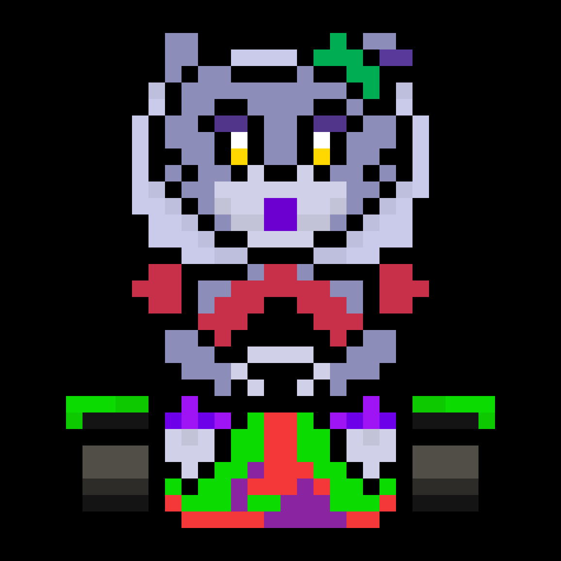 Roxanne Wolf Go Kart Skin Mod for UNDERTALE | UNDERTALE Mods