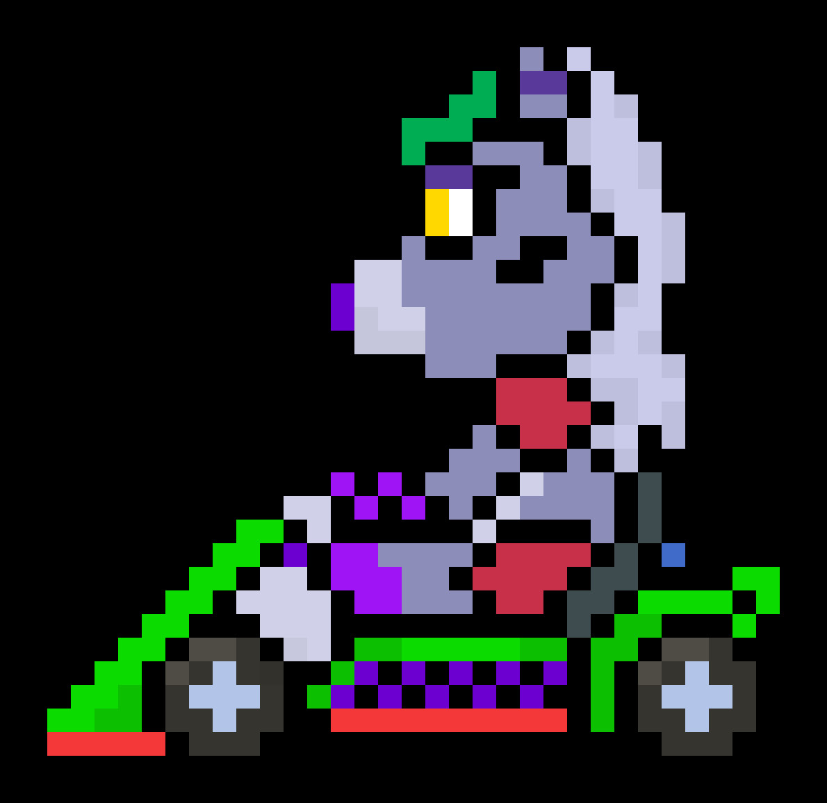 Roxanne Wolf Go Kart Skin Mod for UNDERTALE | UNDERTALE Mods