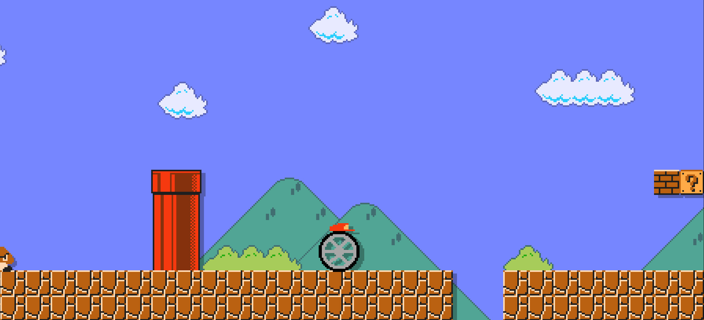 Tyre Mario Mod for Super Mario Bros. Remastered [Unofficial] | SMB1R Mods