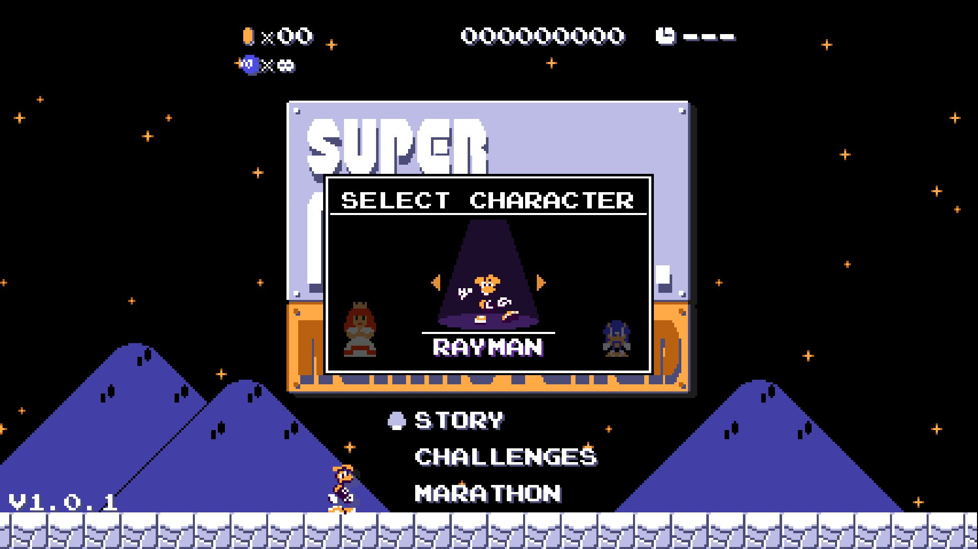 Rayman Mod for Super Mario Bros. Remastered [Unofficial] | SMB1R Mods
