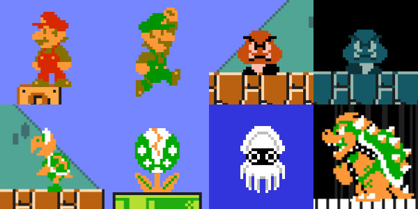 Stylized Enemies & Players Mod for Super Mario Bros. Remastered ...